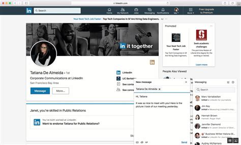 Linkedin Adds New Updates To Messaging