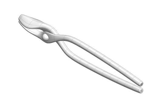 Blacksmith Tongs Drawing