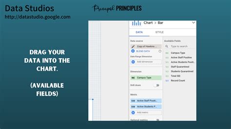 Turn Data Tables Into Interactive Dashboards Stephanie McConnell Principal Principles