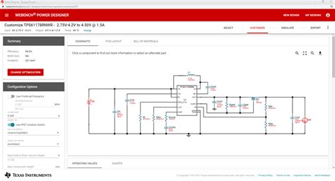 WEBENCH Tools TPS TPS Simulation Hardware System Design Tools Forum