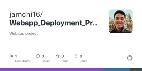 Github Jamchi16webappdeploymentprojects Webapp Project