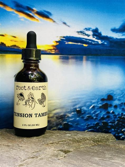 Tension Tamer Ethically Sourced And Sustainably Wild Harvested Plant And Fungi Medicinals