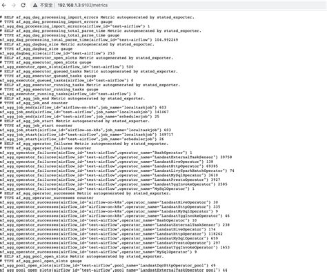 Airflow Metrics 监控部署grafana Prometheusairflow 监控 Csdn博客