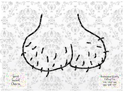 Ball Sack Svg Ballsack Svg Hairy Balls Penis Ready To Cut Male