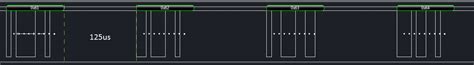 microcontroller why does the delay between bytes increase when i