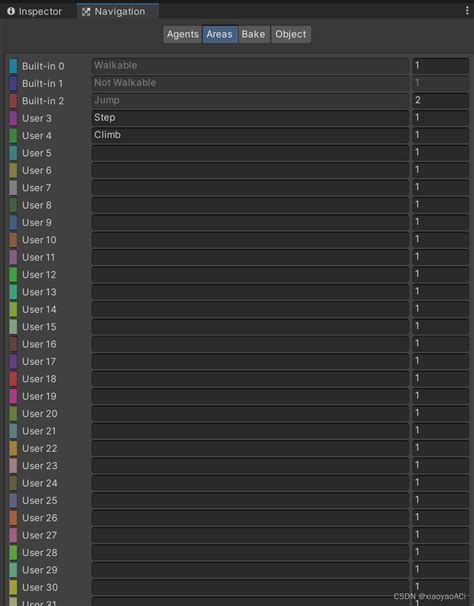 【unity】navigation 选择性寻路：area Maskareamask Csdn博客