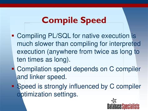 ppt native pl sql compilation in oracle9i powerpoint presentation
