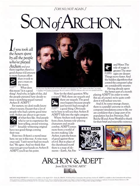Archon Archon II Adept Apple II Retromags Community Archon Archon II Adept Apple II Retromags Community