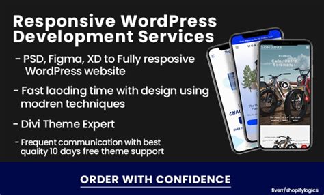 Create Responsive Wordpress Website Divi Theme Expert Elementor Pro