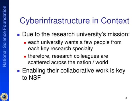 ppt nsf s evolving cyberinfrastructure program powerpoint
