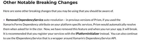 C Property Injection Setter Injection Prism For Xamarinforms