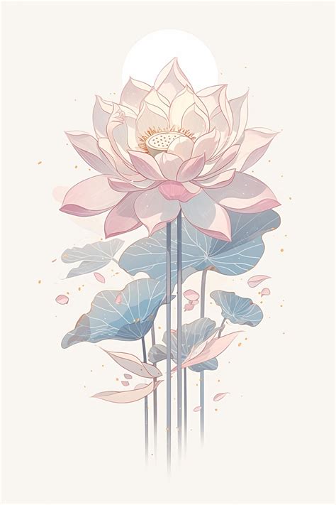 Premium Vector Vietnamese Lotus Flower Patterns With Sacred Symbolism