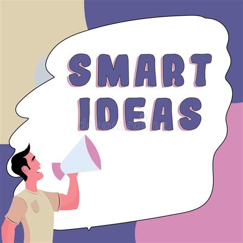 Inspiration Showing Sign Smart Ideas Business Showcase A Thought Or Collection Of Thoughts That