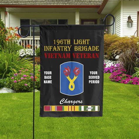 196th Light Infantry Brigade Double Sided 30x40 Flag Rotzila