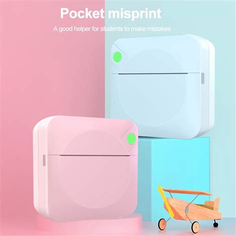 Mini Printer Self Adhesive Label Printer Pocket Th Vicedeal