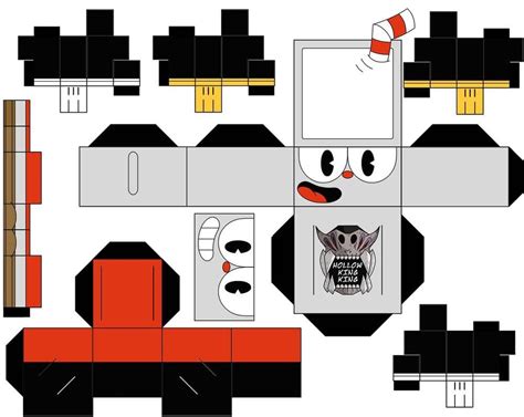Cuphead Cuphead Mugman Paper Toys By Paper Foldables Artofit