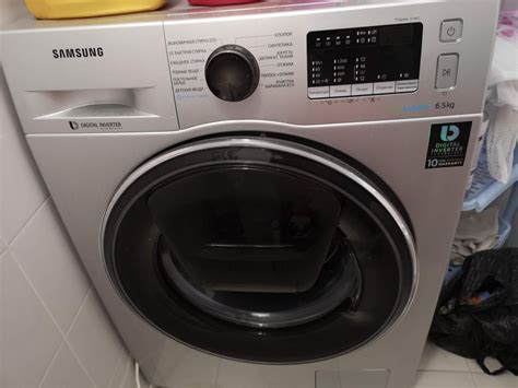 Стиральная машина Samsung WW65K42E00S с Addwash — купить в интернет ...