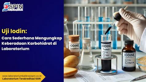 Uji Iodin Laboratorium Kalibrasi Spin