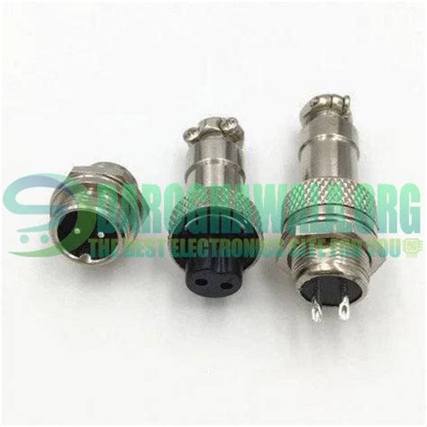 Xlr 2 Pin Cable Connector 12mm Chassis Mount In Pakistan