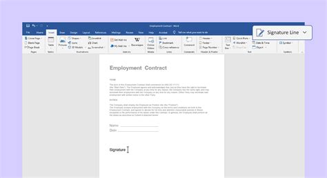 How To Insert A Signature In Word In Simple Steps Update