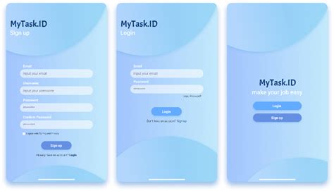 Sign Up And Login Daily Ui Design Challenge Figma Community