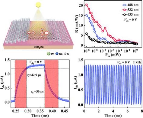 Self Driven Gr Wse2 Gr Photodetector With High Performance Based On Asymmetric Schottky Van Der