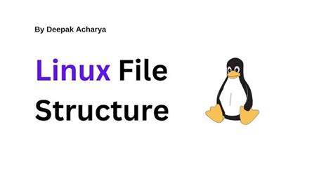 Deepak Acharya On Linkedin Linux File Structure