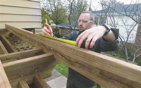 Cutting And Installation Of Purlins Apex Pergola Design