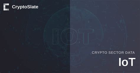 IoT Coins Tokens Cryptos Assets CryptoSlate