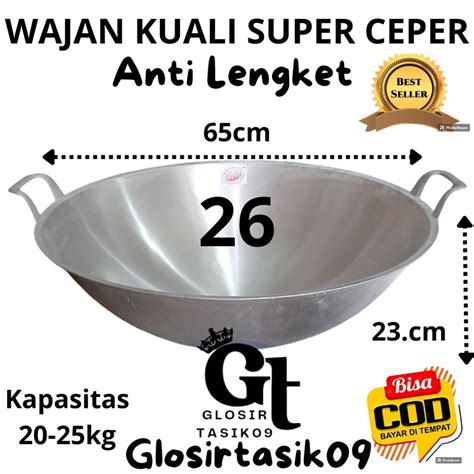 Jual Wajan Ceper Jumbo Anti Lengket Bintang Satu No26 Tebal 25mm