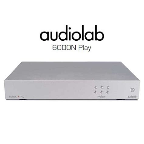 Audiolab 6000N Play Wireless Audio Streaming Player Silver OPEN BOX Digitalis Direct The