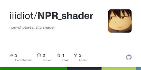 Github Iiidiotnprshader Non Photorealistic Shader