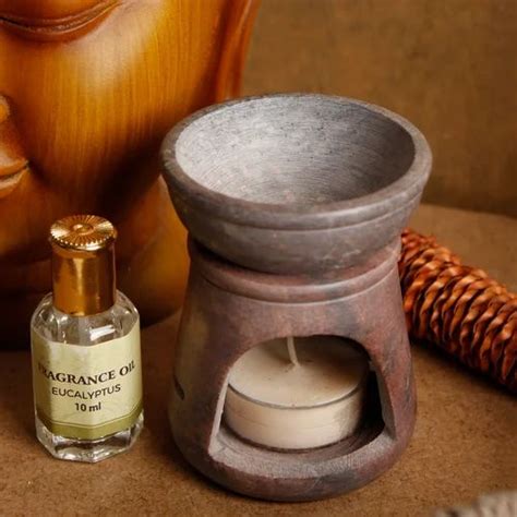 Eucalyptus Grey Black Soapstone Oil Diffuser At ₹ 400piece In Noida Id 2850115458348