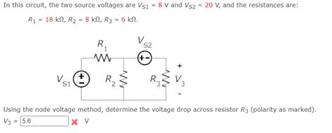 [solved] in this circuit the two source voltages are