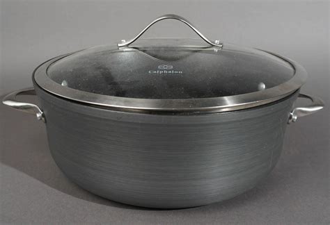 Lot Calphalon Covered Pot Diameter 13 In 33 Cm