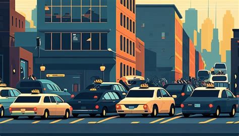 Premium Photo Generative Ai Proposal For Carpooling And Ridesharing In Cities