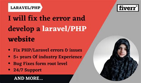 Fix Errors Bugs In Laravel Php Bootstrap Html Css Vuejs By Noorrajpoot430 Fiverr