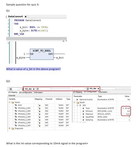 Solved What Is Value Of Abit In The Above Program Q2 What