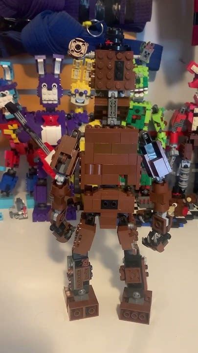 Lego Fnaf 4 Moc Nightmare Freddy Fnaf Lego Moc Fnaf4