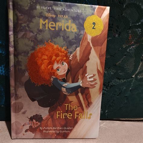 Disney Other Merida 2 The Fire Falls Hardcover Sudipta Bardhanquallen Illustrated Gurihitu