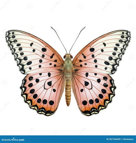 Stunning Image Of Pearl Bordered Fritillary Butterfly With Pink And