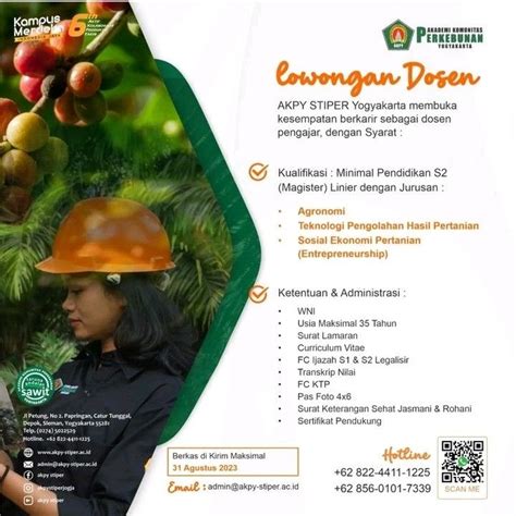 Linkedin Lowongandosen Yogyakarta Linkedinworks Lecturer Hiringnow Ade Utari Triwijayani