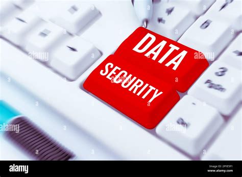 Text Caption Presenting Data Security Word Written On Confidentiality