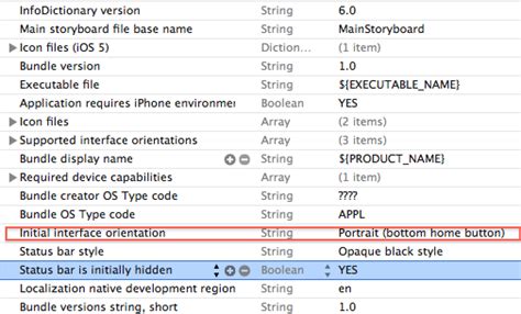 ios how to set orientation after launch on iphone stack overflow