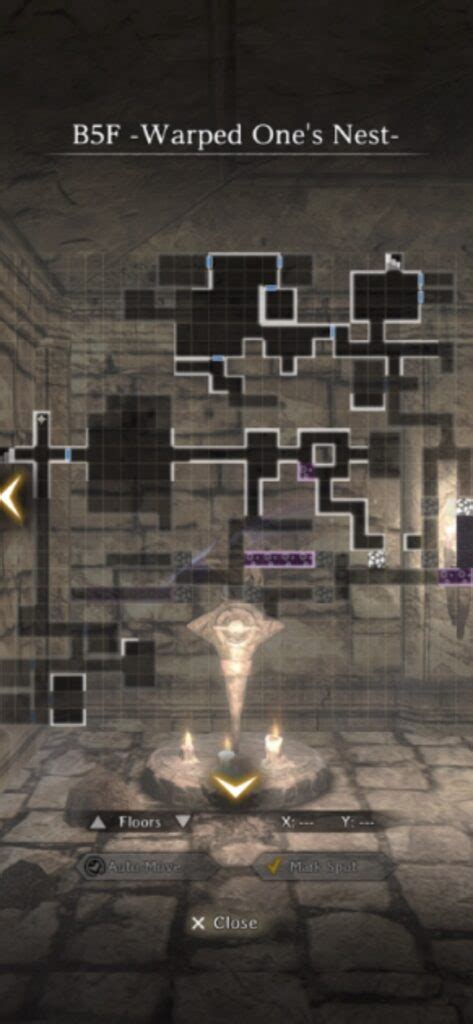 Wizardry Variants Daphne Map Guide