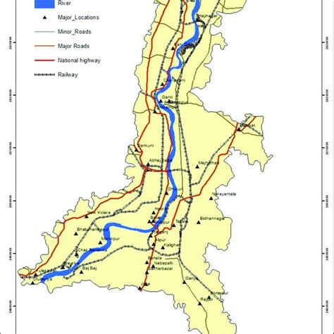 44 Map Of Kolkata Metropolitan Area Download Scientific Diagram