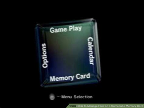 How To Manage Files On A Gamecube Memory Card 4 Steps