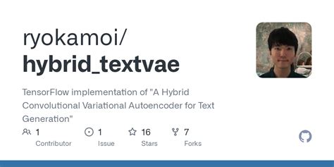 Github Ryokamoihybridtextvae Tensorflow Implementation Of A