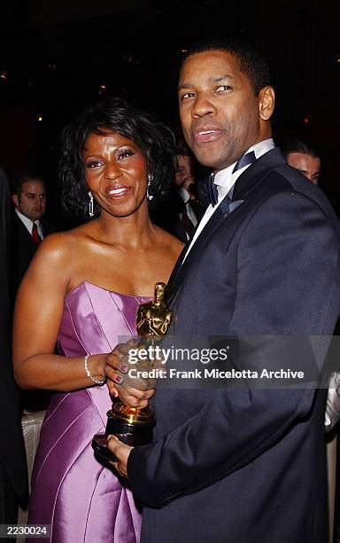 Denzel Washington And Wife Pauletta Photos And Premium High Res