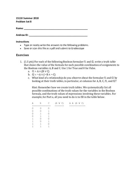 fillable online exercises andrew cmu ed fax email print pdffiller